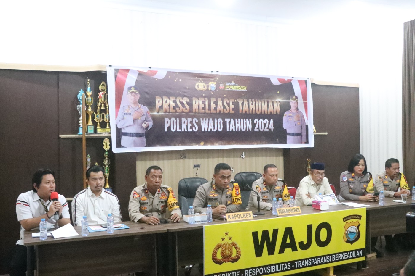 Kasus Narkoba di Wajo, Barang Bukti Meningkat Sepanjang Tahun 2024 - Time Sulsel